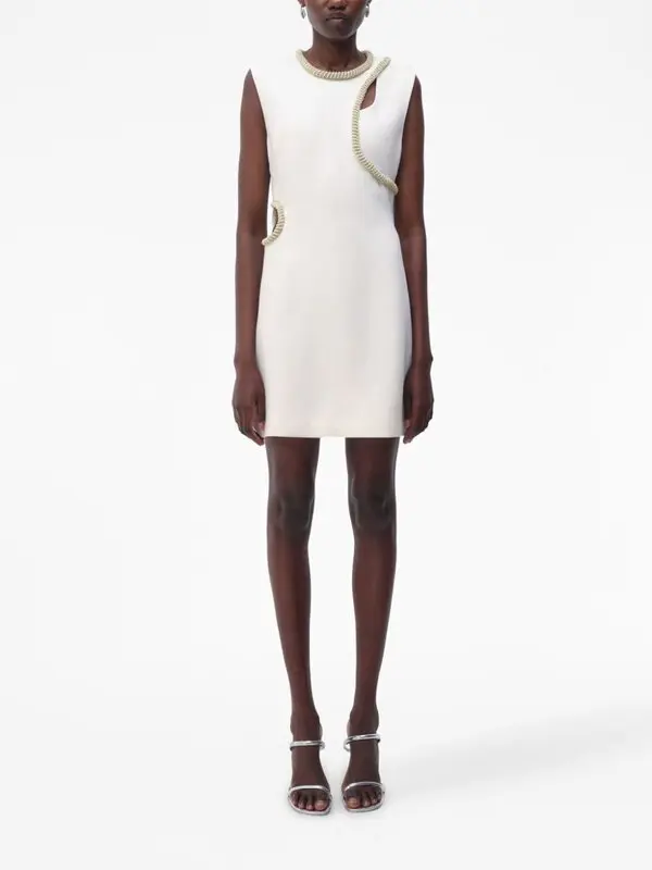 Simkhai Crystal-embellished Sleeveless Dress