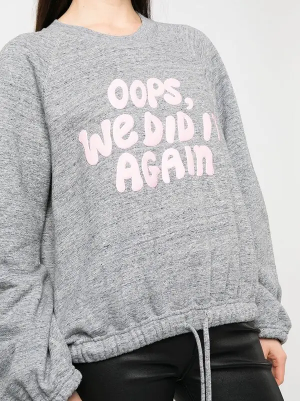 Dsquared2 Slogan-print Long-sleeve Sweatshirt