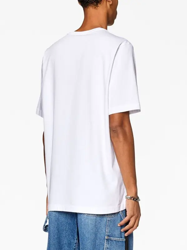 DIESEL® T-just-od Cotton T-shirt - White