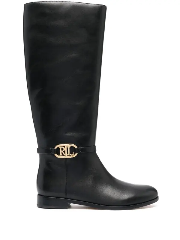 Ralph Lauren Bridgette Knee-length Boots - Black