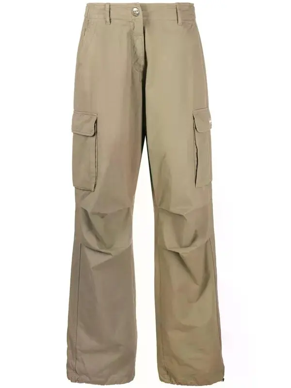 Coperni Wide-leg Cargo Trousers - Neutrals
