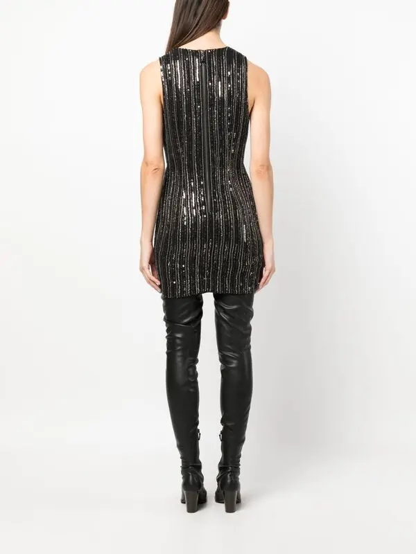 Patrizia Pepe Sequin-embellished Minidress