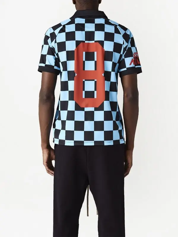 Gallery Dept. Alvarado Soccer Jersey Polo Top - Blue | Editorialist