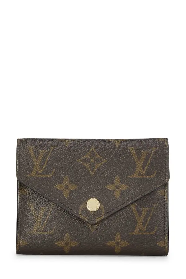 LOUIS VUITTON Monogram Canvas Victorine Wallet - Brown