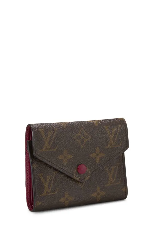 LOUIS VUITTON Monogram Canvas Victorine Wallet - Brown