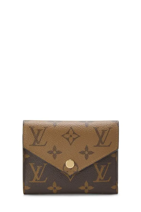 LOUIS VUITTON Monogram Canvas Victorine Wallet - Brown