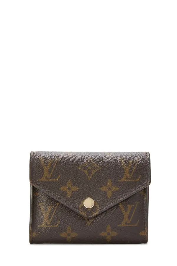LOUIS VUITTON Monogram Canvas Victorine Wallet - Brown