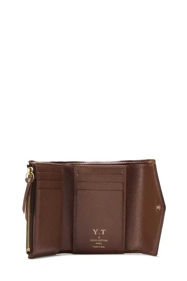 LOUIS VUITTON Monogram Canvas Victorine Wallet - Brown