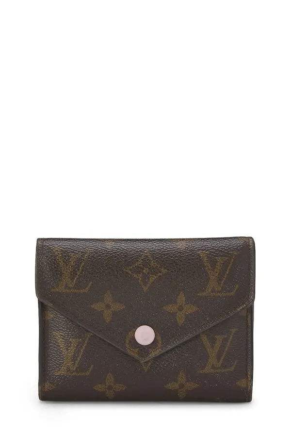 LOUIS VUITTON Monogram Canvas Victorine Wallet - Pink
