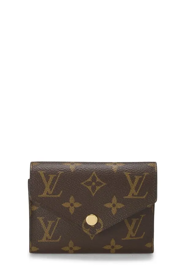 LOUIS VUITTON Monogram Canvas Victorine Wallet - Pink