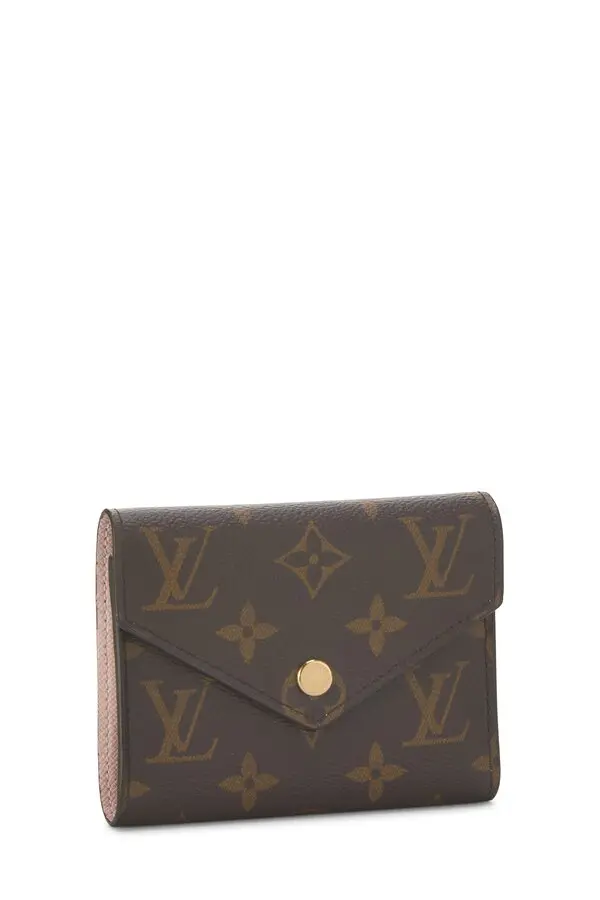 LOUIS VUITTON Monogram Canvas Victorine Wallet - Pink