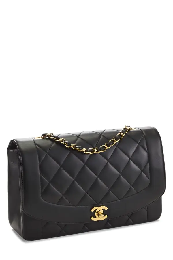 Chanel Diana Flap Bag - Black