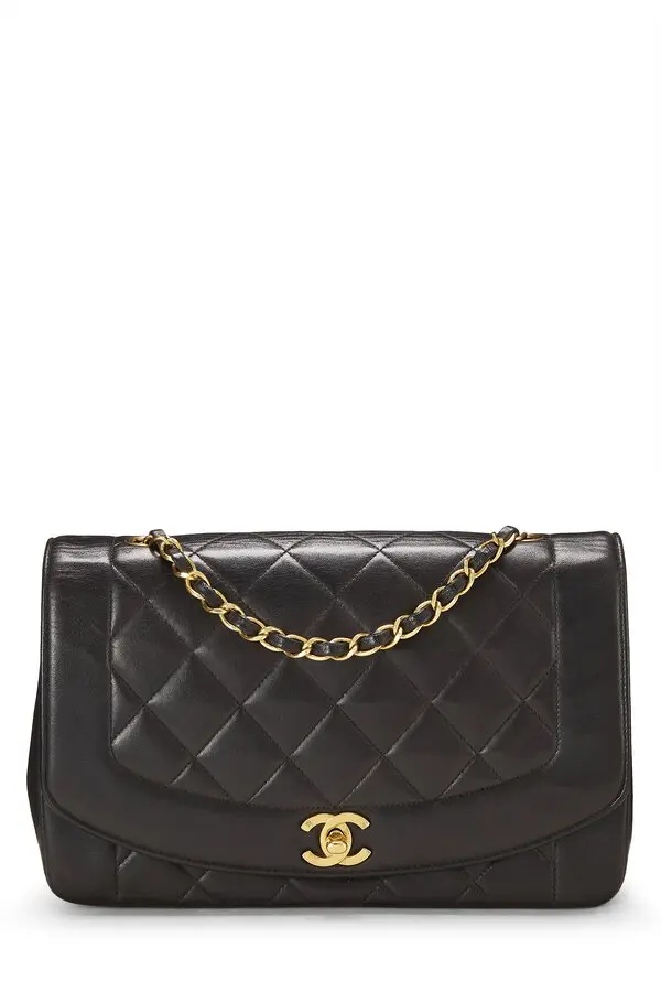 Chanel Diana Flap Bag - Black