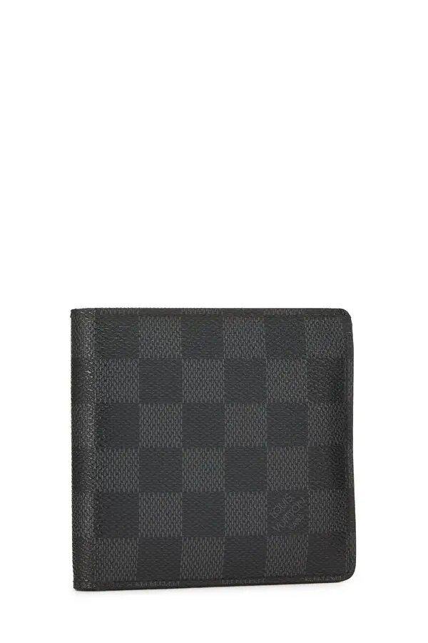 LOUIS VUITTON Damier Graphite Marco Wallet