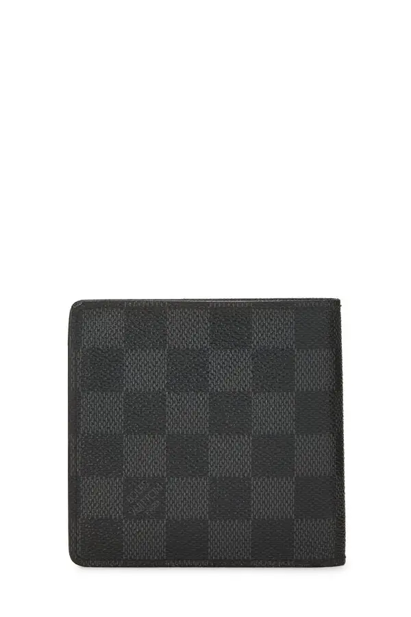 LOUIS VUITTON Damier Graphite Marco Wallet