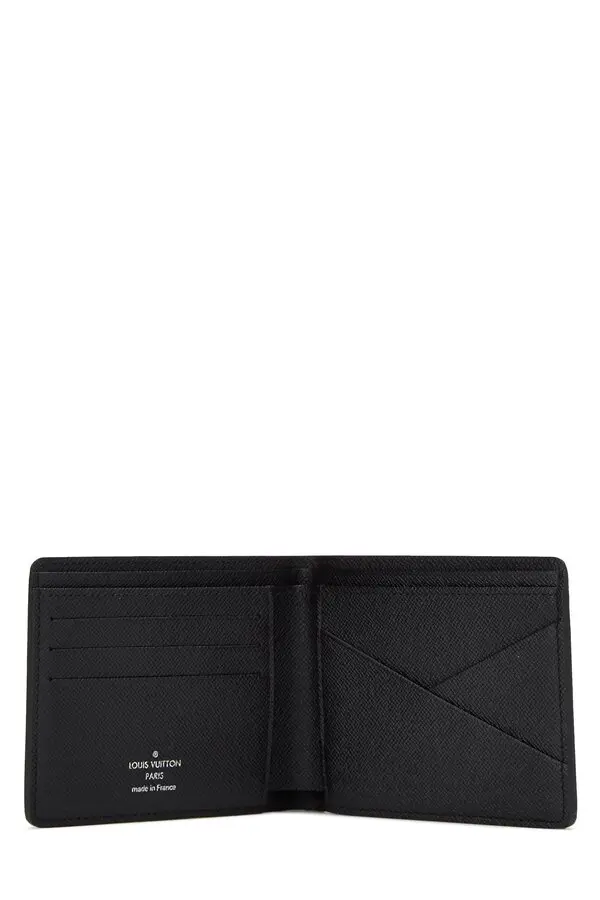 LOUIS VUITTON Damier Graphite Marco Wallet - Black