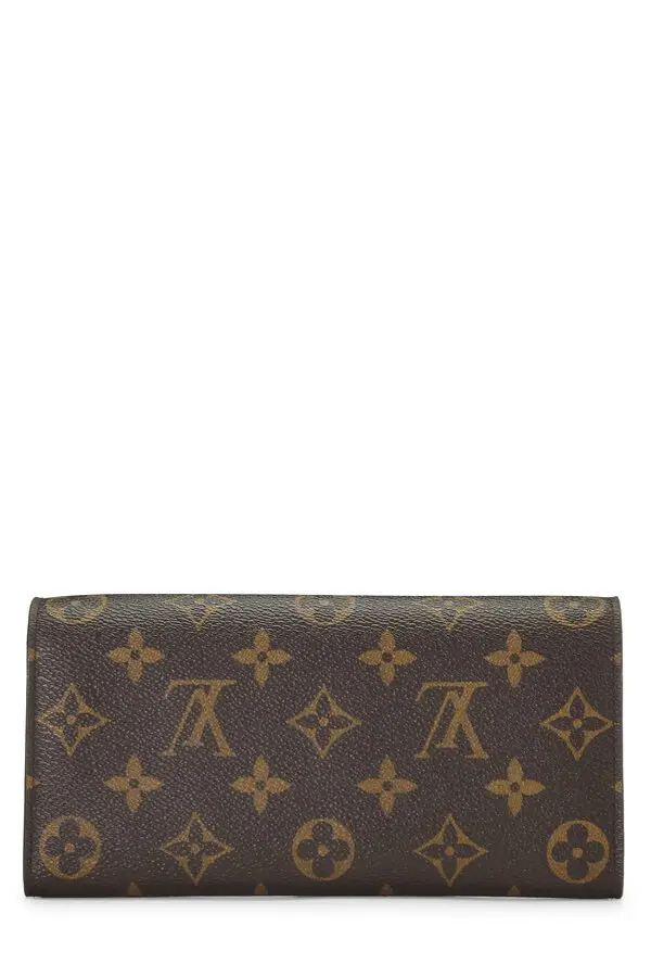 LOUIS VUITTON Monogram Canvas Emilie Wallet - Pink