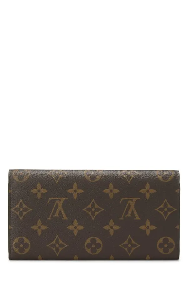 LOUIS VUITTON Monogram Canvas Emilie Wallet - Pink