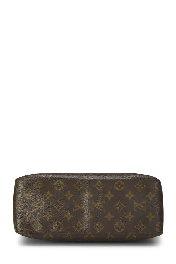 LOUIS VUITTON Monogram Canvas Looping Shoulder Bag - Brown