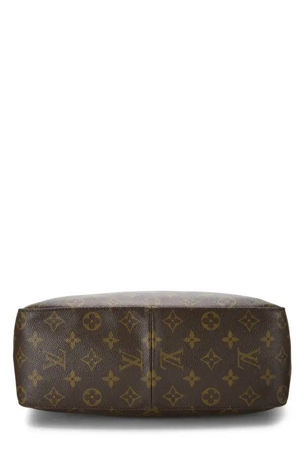 LOUIS VUITTON Monogram Canvas Looping Shoulder Bag - Brown