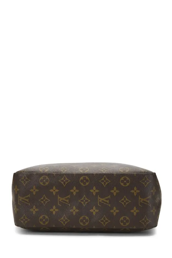 LOUIS VUITTON Monogram Canvas Looping Shoulder Bag - Brown