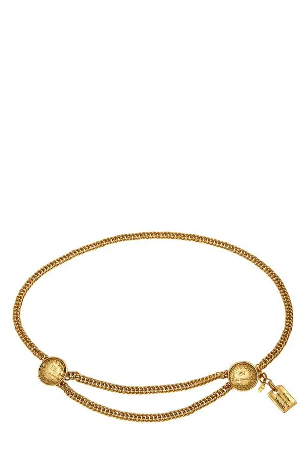 Chanel Cc Chain Belt - Gold
