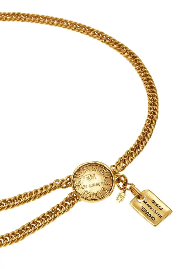 Chanel Cc Chain Belt