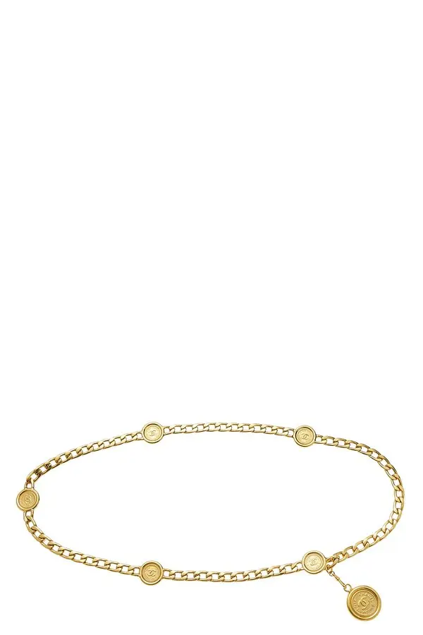 Chanel Plated Chain Belt - Gold