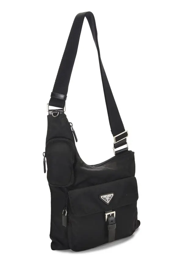 Prada Tessuto Nylon Messenger Bag