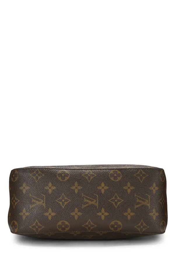 LOUIS VUITTON Monogram Canvas Looping Shoulder Bag - Brown