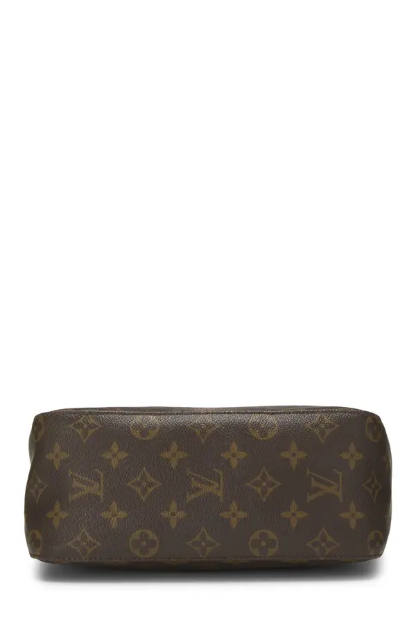 LOUIS VUITTON Monogram Canvas Looping Shoulder Bag - Brown