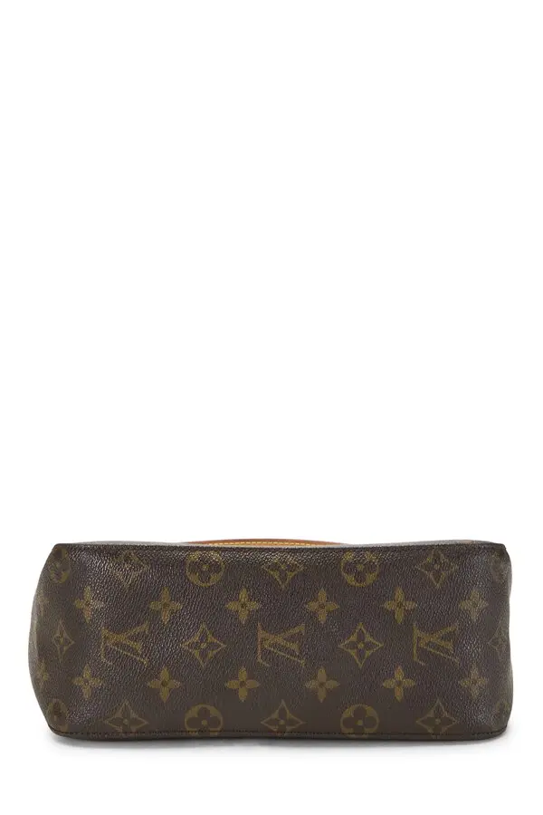 LOUIS VUITTON Monogram Canvas Looping Shoulder Bag - Brown