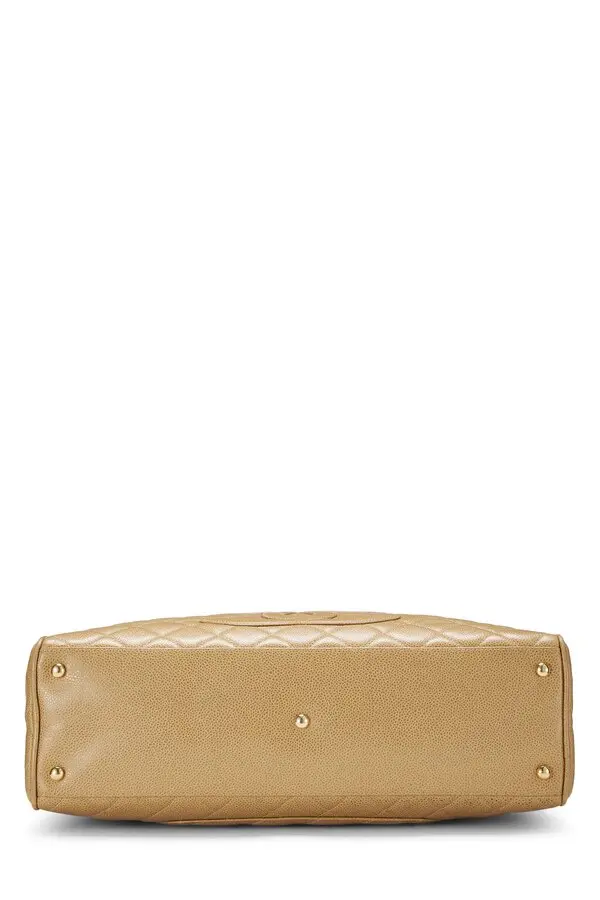 Chanel Quilted Caviar Bowler Bag