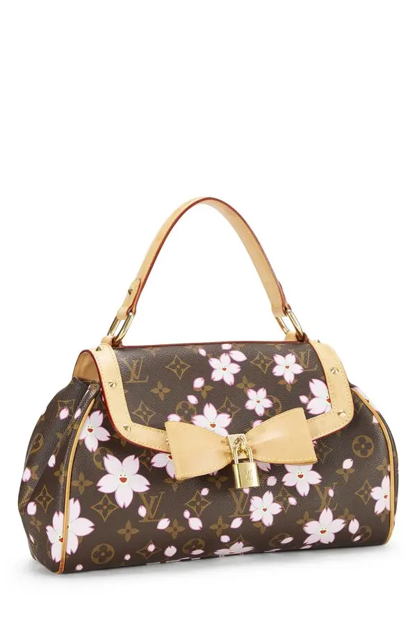 LOUIS VUITTON Takashi Murakami X Monogram Cherry Blossom Sac Retro Pm