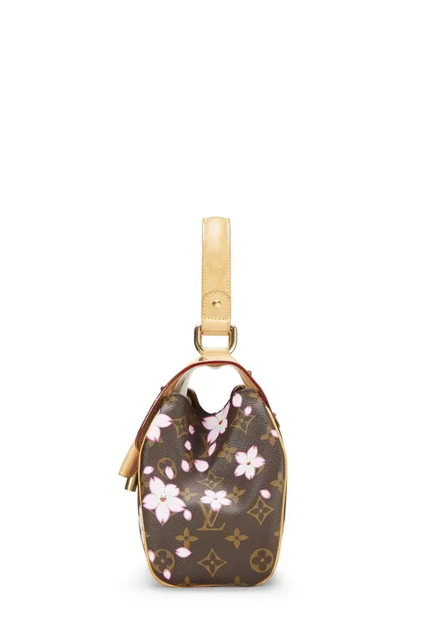 LOUIS VUITTON Takashi Murakami X Monogram Cherry Blossom Sac Retro Pm