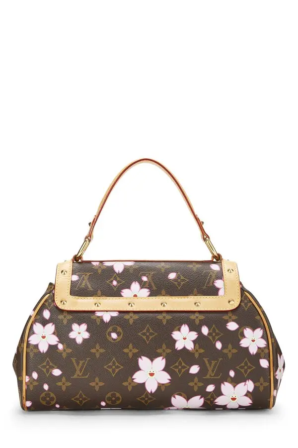 LOUIS VUITTON Takashi Murakami X Monogram Cherry Blossom Sac Retro Pm