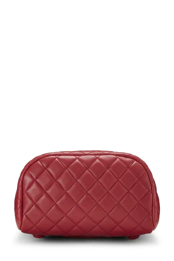 Chanel Quilted Lambskin Urban Spirit Backpack - Red