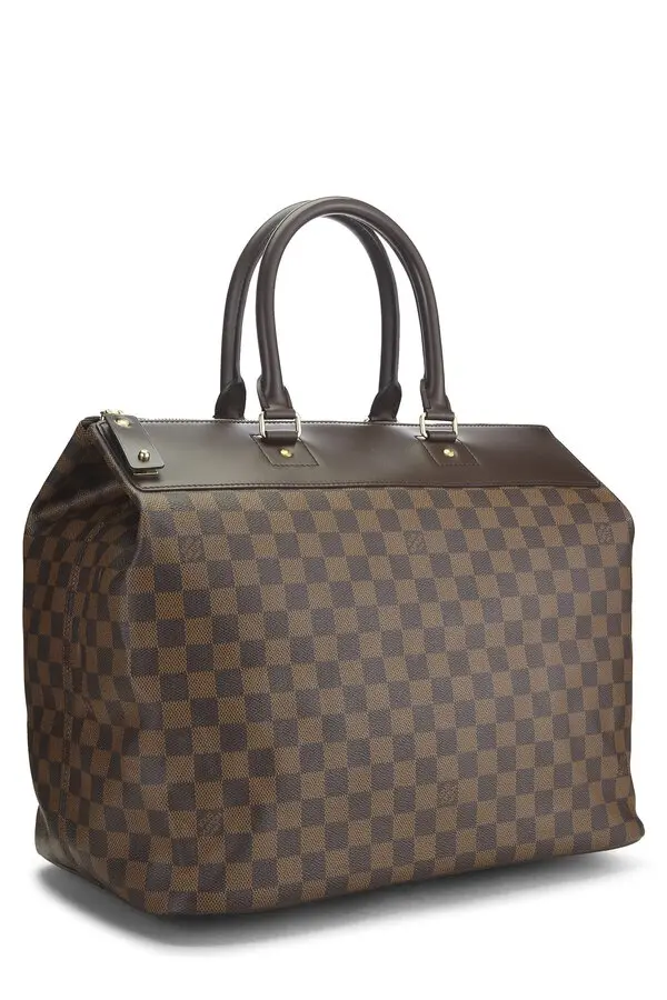 LOUIS VUITTON Damier Ebene Greenwich Duffle - Brown