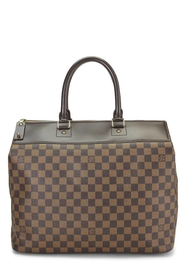 LOUIS VUITTON Damier Ebene Greenwich Duffle - Brown