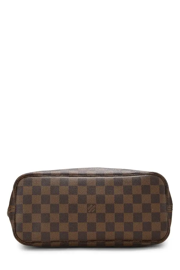 LOUIS VUITTON Damier Ebene Tote - Brown