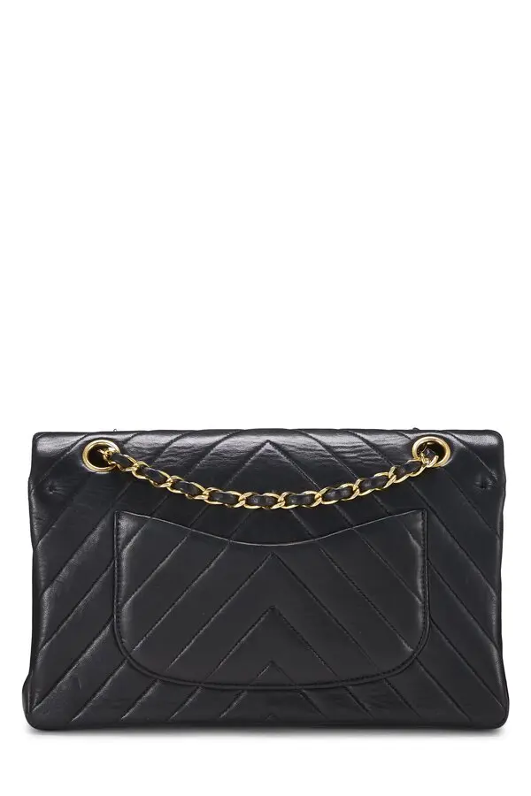 Chanel Chevron Lambskin Classic Double Flap Medium