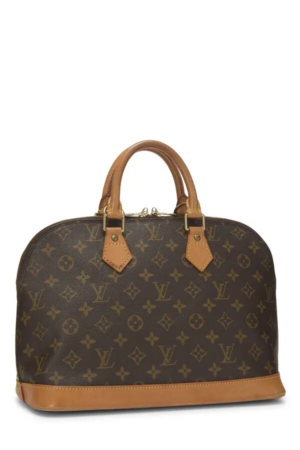 LOUIS VUITTON Monogram Canvas Alma - Brown