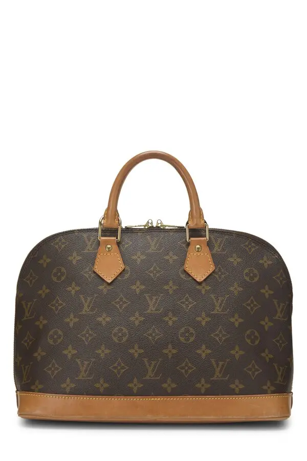LOUIS VUITTON Monogram Canvas Alma - Brown