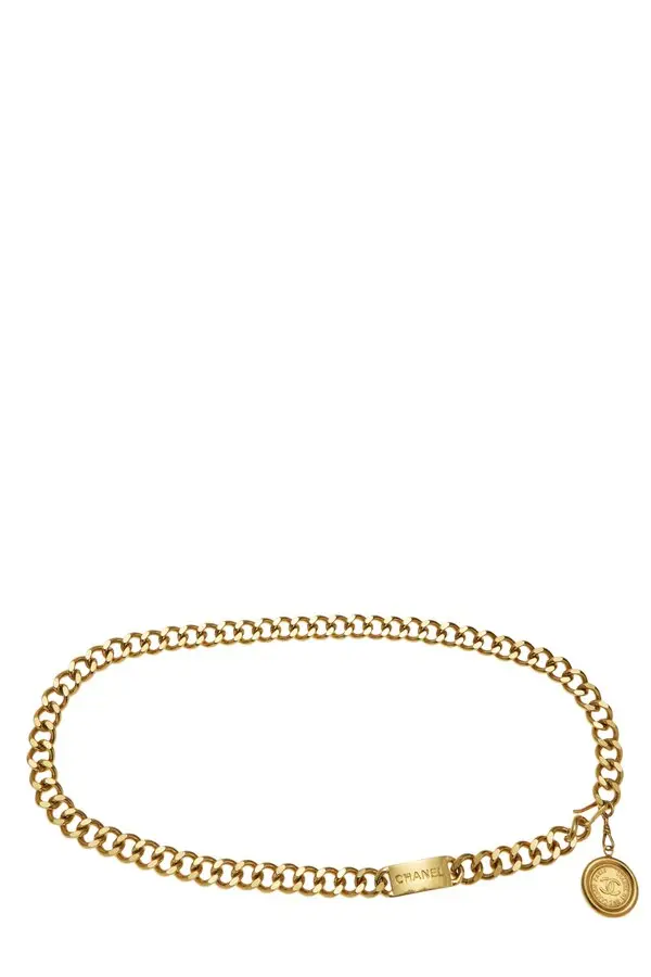 Chanel Plated Chain Belt - Gold