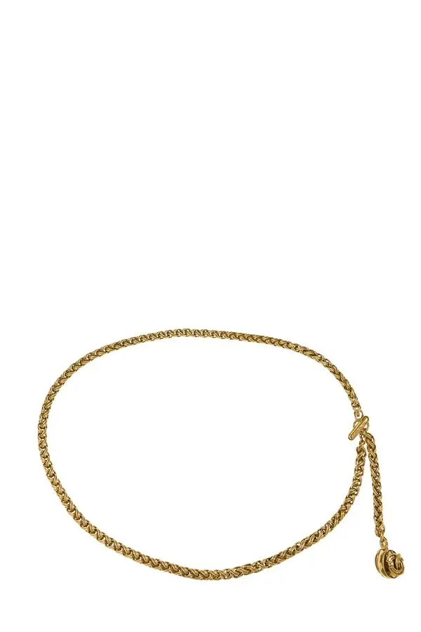 Chanel Plated Chain Belt - Gold