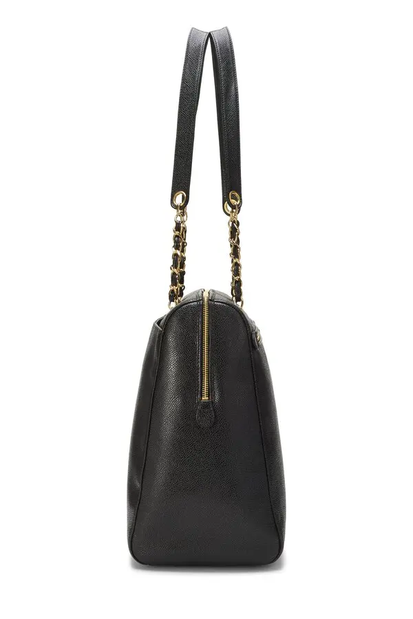Chanel Caviar Zip Tote Bag