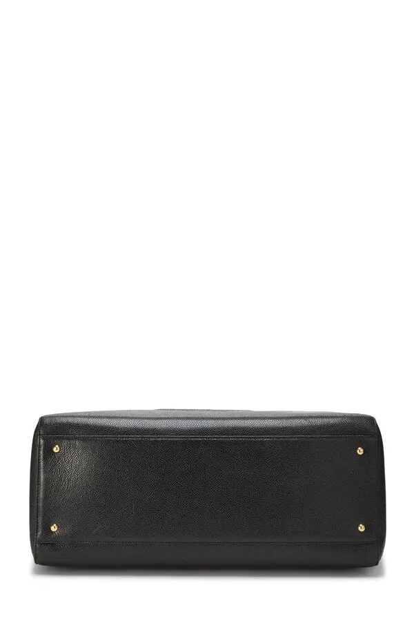Chanel Caviar Zip Tote Bag