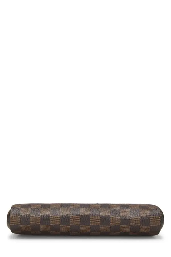 LOUIS VUITTON Damier Ebene Eva - Brown