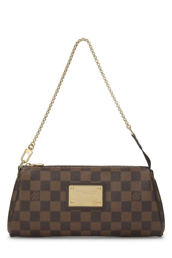 LOUIS VUITTON Damier Ebene Eva - Brown