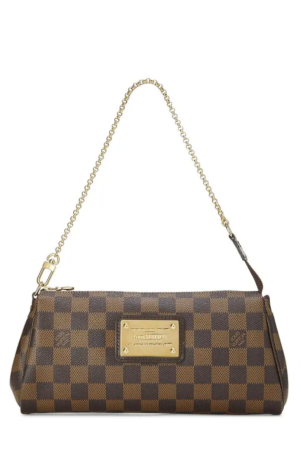 LOUIS VUITTON Damier Ebene Eva - Brown